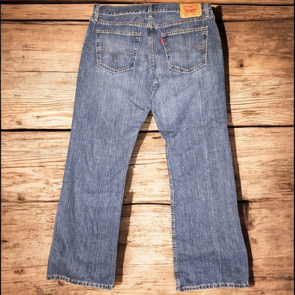 Levi's | Jeans | Levis 527 Vintage Boot Cut Denim Jeans Mens Size W36 ...